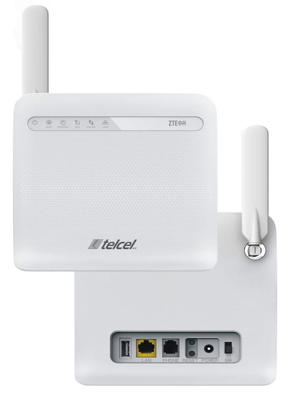Router Módem ZTE 4G LTE MF253V Wi-Fi Internet | Vendimia de Tepa