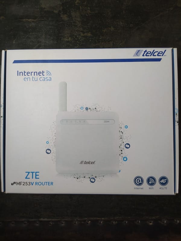 Router Módem ZTE 4G LTE MF253V Wi-Fi Internet | Vendimia de Tepa